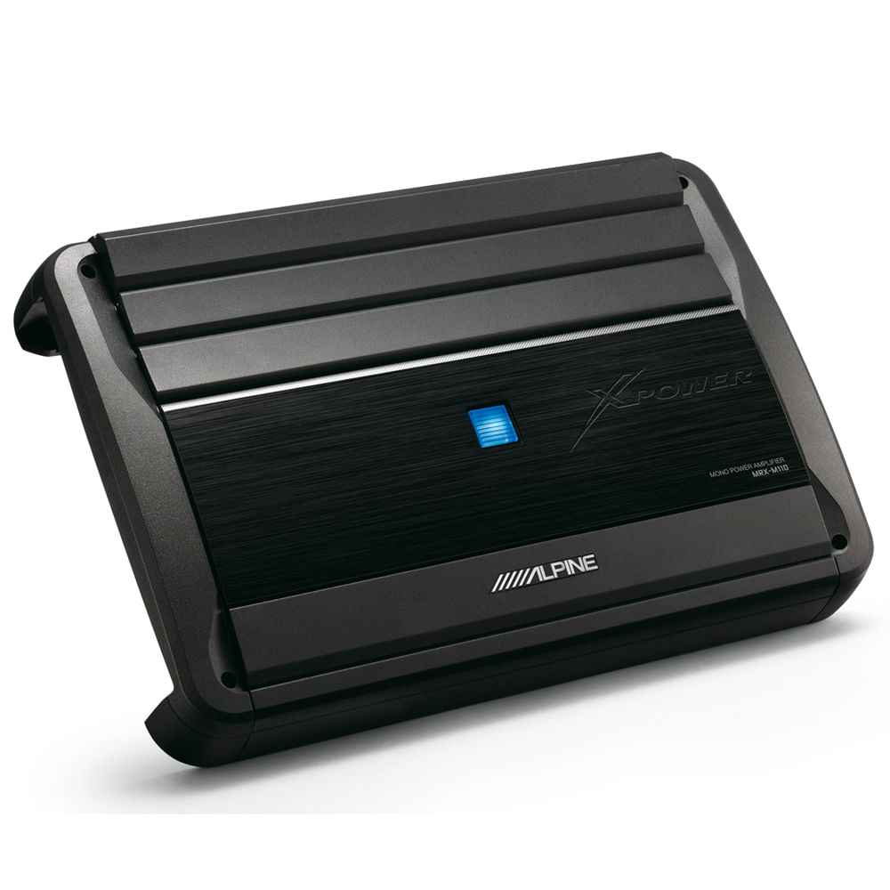 Módulo Amplificador Digital Alpine Mrx-M110 1100W Rms Mono 2 Ohms ...