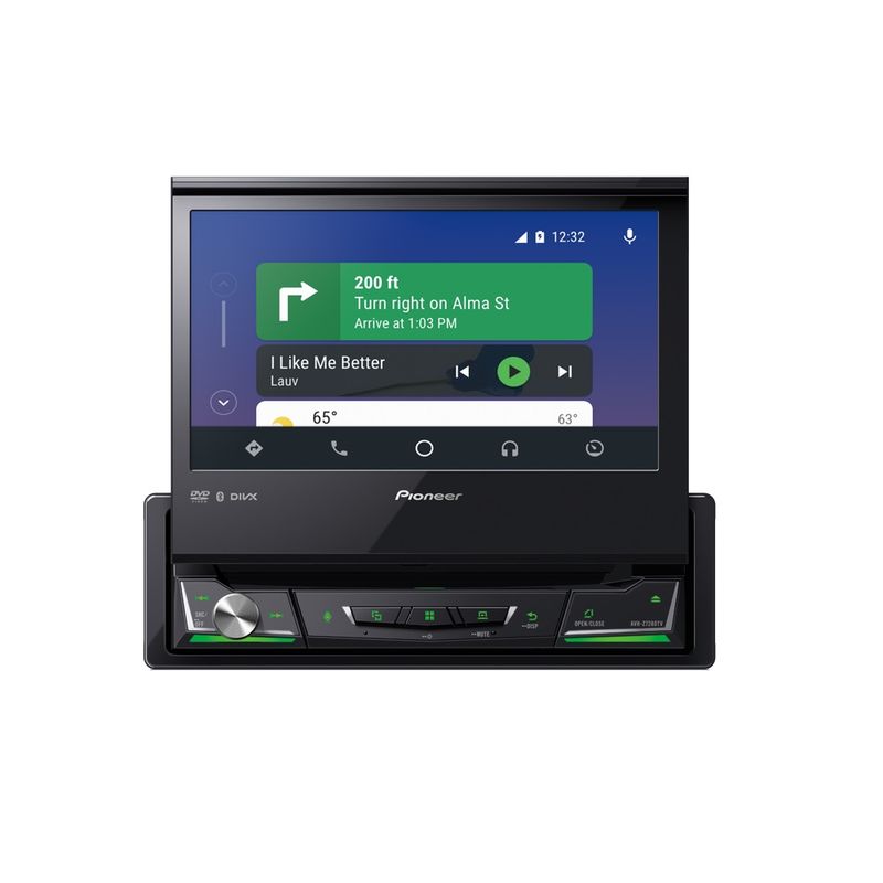 Central Multimídia Pioneer Retrátil 1 Din Avh-Z7280Tv Tela 7 Polegadas Apple Car Play, Android ...